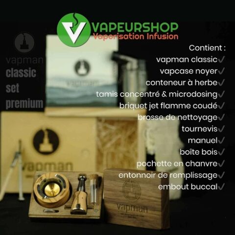 VapMan Classic Set Premium VapeurShop